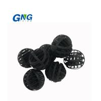 China Waster Water Treatment Pond Plastic 50mm Bio Media Balls for sale