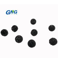 China Black Plastic Withspong Bio Media Balls For Fish Pond for sale
