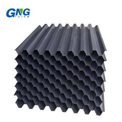 China Industrial Water Treatment PVC Lamella Tube Settler Clarifier for sale