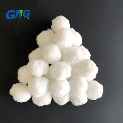 China Industrial Wastewater Stuffing 60mm Swimming Pool Filter Media for sale