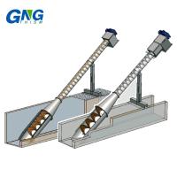 China 0.75KW Stainless Steel Wastewater Treatment 10-50m3/H Screw Screen for sale