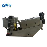 China Textile Effluent Sludge Dewatering Screw Press Machine Polymer Saving for sale