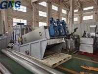 China Non Clogging Textile Effluent Multi Plate Volute Sludge Dewatering Machine for sale