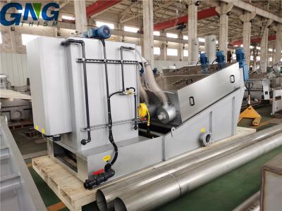 China Palm Oil Screw Press Volute Sludge Dewatering Machine SS304 SS316L Material for sale