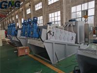 China Non Clogging Textile Effluent Multi Plate Volute Sludge Dewatering Machine for sale