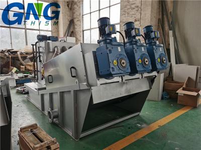 China Screw Press Sludge Dewatering Machine For Paper Pulp Industry for sale