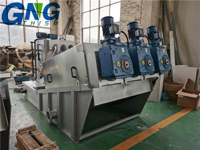 China Low Noise Conventional 3000Kg Volute Sludge Dewatering Press for sale