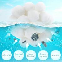 China 1.4lbs 700g Water Treatment Polyester Fiber Ball Filter for sale