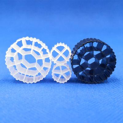 China Modified Polymeric  Suspension Carrier Mbbr Bio Media High Denitrification for sale