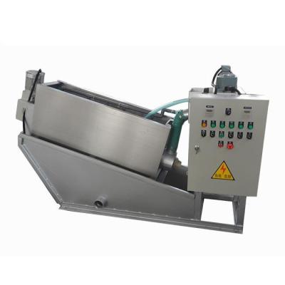 China SS304 Screw Press Sludge Dewatering Equipment Non Clogging for sale