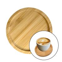 China 6 Pieces Set Blank Bamboo Coasters Waterproof Light Weight Hot Cold Drinking Mat for sale