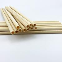 China 20cm Green Bamboo Straws Organic Straws Customized Logo Party Wedding for sale