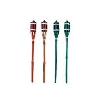 China Outdoor Bamboo Yard Torch 150cm Party Halloween Decoration Lighting for sale
