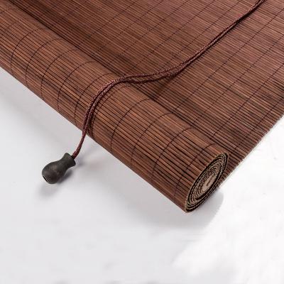 China Natural Bamboo Roller Blind Window Curtain Sun Proof Home Decoration for sale