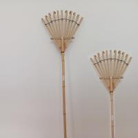 China Natural Bamboo Rake Handmade Garden Rakes Harrow Support Customized for sale