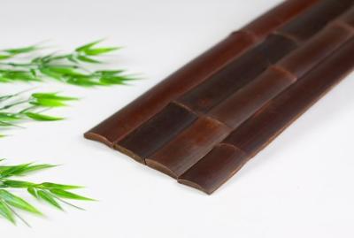 China 220cm Raw Bamboo Poles Black Natural Bamboo Poles Varnish Smooth Surface for sale
