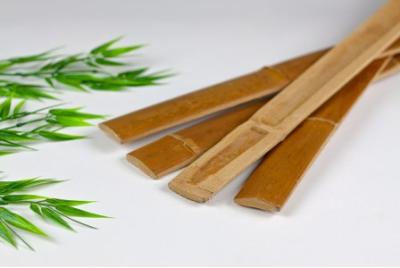 China Natural Moso Bamboo Raw Material Thick Bamboo Slats For Decoration Handcraft for sale