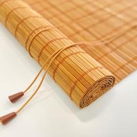 China Woven Roman Bamboo Mat Rolling Curtain Easily Installed Shutter Outdoor 180*180cm for sale