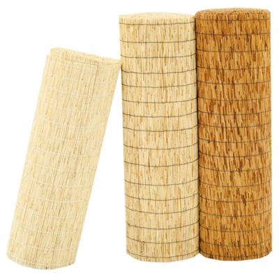 China Light Weight Decorative Rolled Reed Fence Eco Friendly Natural Panels Roller For Yard for sale