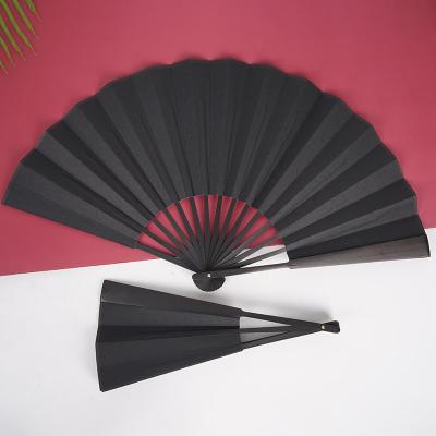China Traditional Chinese Bamboo Folding Fan Hand-Painted Design for sale