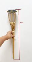 China Handcrafted Bamboo Torch for Garden & Camping For Outdoor for sale