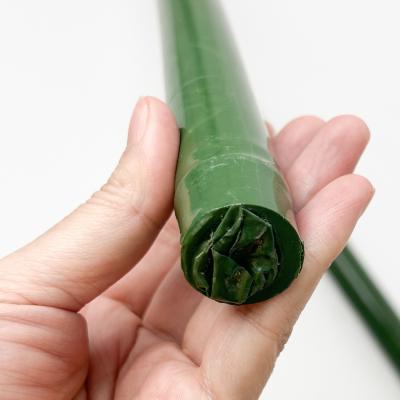 China Green Plastic Coated Bamboo Plant Stakes for Tomato , Plant and Garden for sale