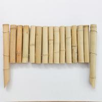 China Elegant Natural Bamboo Edging Fence for Beautiful Garden Border for sale