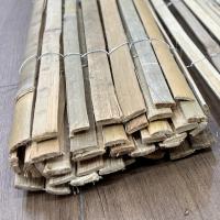 China Durable Natural Bamboo Slat Fence Panel Roll - Privacy Screen for Garden Balcony Patio for sale