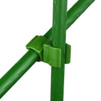China Plastic Coated Metal Stakes Green Garden Stakes for Plant Support Plant Climbing Landscape Fencing for sale