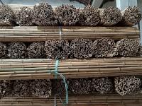 China Eco Friendly Decorative Raw Bamboo Poles Dia.0.8cm x 100cm Length for sale