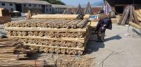 China Eco Friendly Decorative Raw Bamboo Poles Dia.0.8cm x 100cm Length for sale