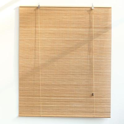 China Natural Bamboo Roller Shades: Eco-Friendly Roman Style Window Treatments & Room Dividers for sale