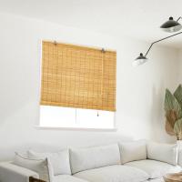 China Natural Bamboo Roll Up Blinds Custom Sizes for Window Shades Outdoor Patio Sunscreen Curtains for sale