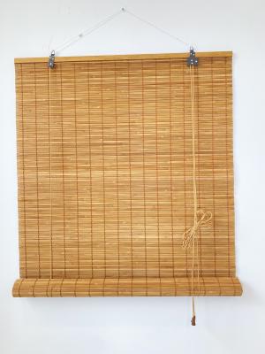China Natural Bamboo Roll Up Blinds Custom Sizes for Window Shades Outdoor Patio Sunscreen Curtains for sale