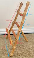 China Portable & Space-Saving Bamboo Stand with 3-in-1 Universal Compatibility and Adjustable Viewing Angles for Phone and Tablet for sale