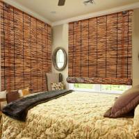 China Natural Reed Roll-up Blind with 70% Light Blockage Easy to Install and Longer Lifespan for Porch Decoration for sale