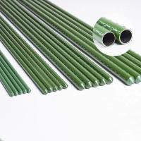 China Plastic Coated Metal Stakes Green Garden Stakes for Plant Support Plant Climbing Landscape Fencing for sale