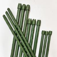 China Plastic Coated Metal Stakes Green Garden Stakes for Plant Support Plant Climbing Landscape Fencing for sale