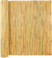 China Bamboo Fencing Roll 6 ft High x 8 ft Long Natural Bamboo Privacy Fence Divider Decorative Fence for Patio Balcony Garden Border Pool for sale