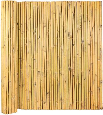 China Bamboo Fencing Roll 6 ft High x 8 ft Long Natural Bamboo Privacy Fence Divider Decorative Fence for Patio Balcony Garden Border Pool for sale