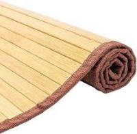 China Bamboo Floor Mat: Eco‑Friendly Roll‑Up Bamboo Mat for Home Cooling & Decoration for sale