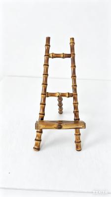 China Factory Wholesale Handmade Natural Bamboo Phone & Tablet Stand Holder Desktop Bamboo Craft Accessory for Home Office Decoration for sale