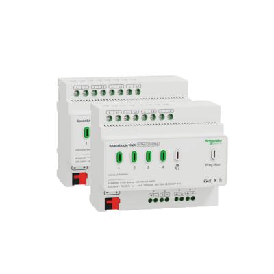 China MTN6720-0004 Schneide SpaceLogic KNX 4 Channel 1-10V Dimmer Manual Mode for sale