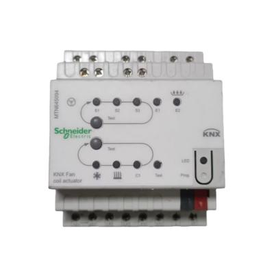 China MTN645094 Schneide SpaceLogic KNX REG-K Fan Coil Actuator Push Button + TCU DIN Rail for sale