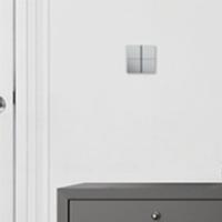 China C2E616201_GY_C1 Schneide SpaceLogic KNX Cuadro H 2 Button Smart Switch Grey for sale