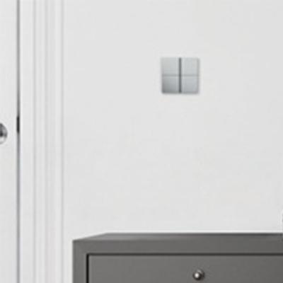 China C2E616201_GY_C1 Schneide SpaceLogic KNX Cuadro H 2 Button Smart Switch Grey for sale