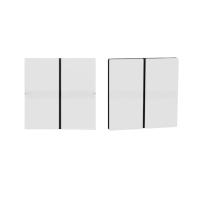 China Elegant White Cuadro H KNX 2 Key Control Panel C2E616201_WE_C1 Schneide SpaceLogic Series for sale