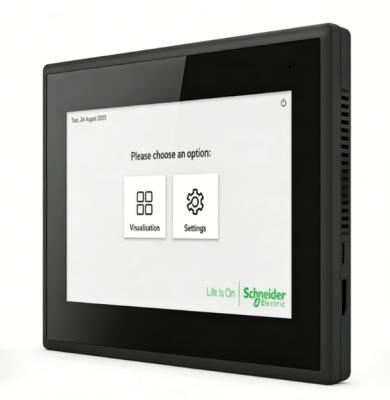 China Smart Building BAS Display Devices SpaceLogic KNX Touch IP 7 Controller MTN6260-7760 for sale