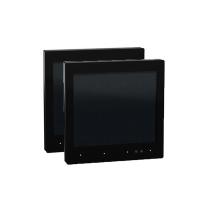 China C2E621201_GY_C1 Schneide Cuadro H KNX Thermostat for Hotels & Hospitality for sale