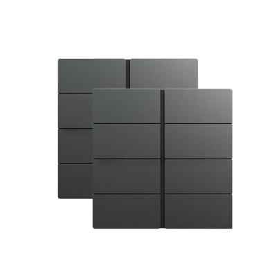 China Schneide C2E616401_MB_C1 KNX Panel 8-Gang Matte Black Proximity Sensor for Building Automation for sale